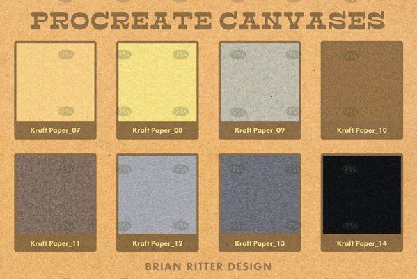 Free download Procreate paper brush and canvas templates - Procreate ...