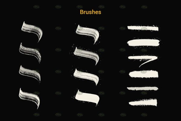 Free download 14 Calligraphy Brushes for Procreate - Procreate brushes