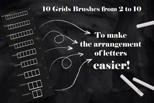 Free download 50 chalk lettering effect Procreate brushes - Procreate ...