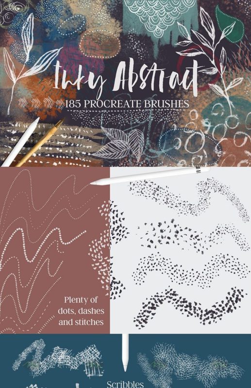 Free download Procreate Ink and Wash Art Brushes Set - Procreate brushes