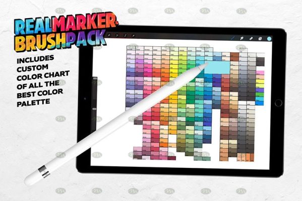 Free download Marker Marker Procreate Brushes - Procreate brushes