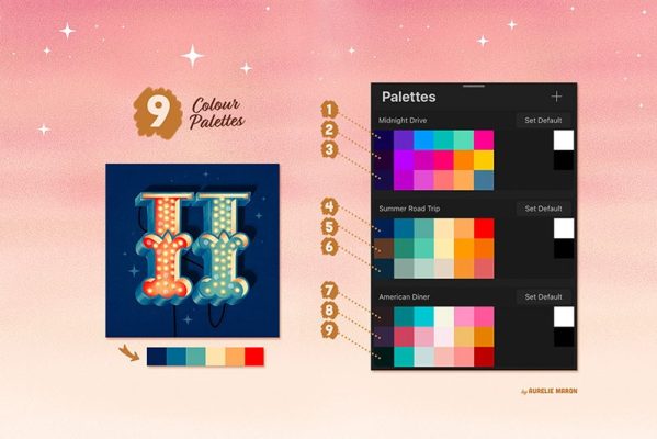 Procreate Vintage Logo Brushes Set Free download - Procreate brushes