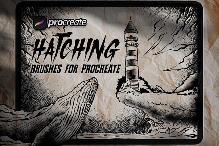 Procreate Unique Printmaking Texture Brush Free download - Procreate ...