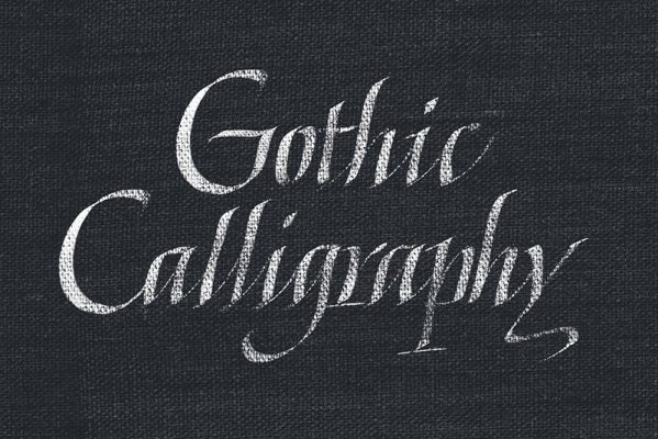 Procreate Gothic Handwriting Brush Free Download Procreate Brushes