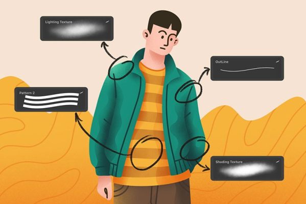 Flat Character Design Procreate Brush Free download - Procreate brushes