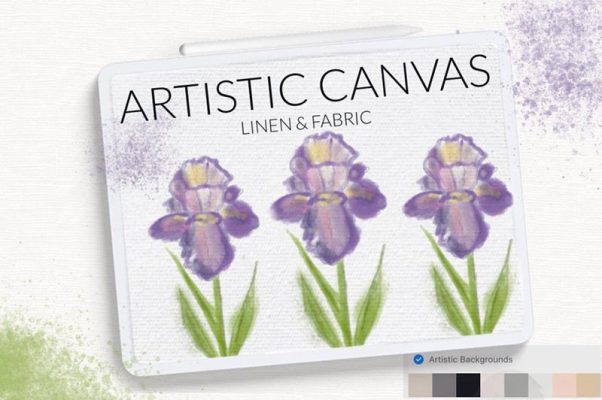 9 Canvas Texture Background Procreate Brushes Free Download Procreate