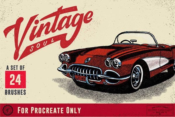 24 Vintage Scratch Texture Procreate Brushes Free download - Procreate ...