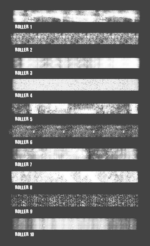 Ink Roller Prints Procreate Brushes download - Procreate brushes