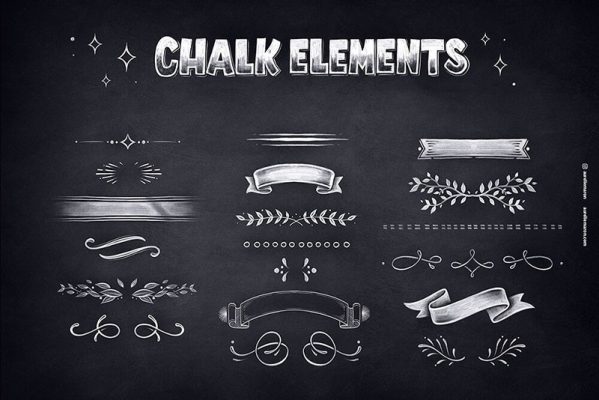 Chalkboard Chalk Art Procreate Brush Free download - Procreate brushes