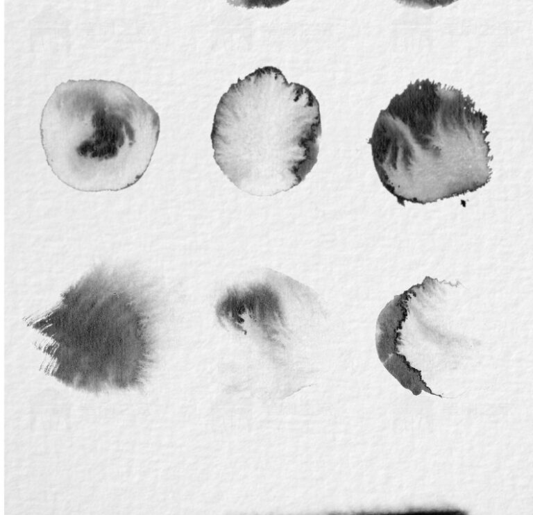 Procreate brushes ancient style ink Chinese style ipad hand-painted ...
