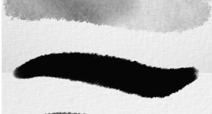 Procreate brushes ancient style ink Chinese style ipad hand-painted ...