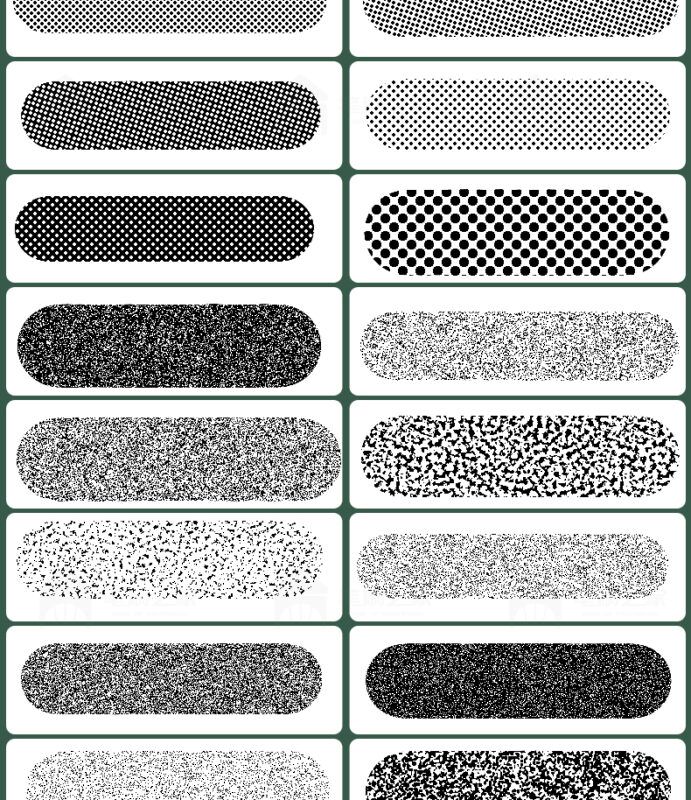 procreate brushes dot noise wave texture mesh texture illustration ...